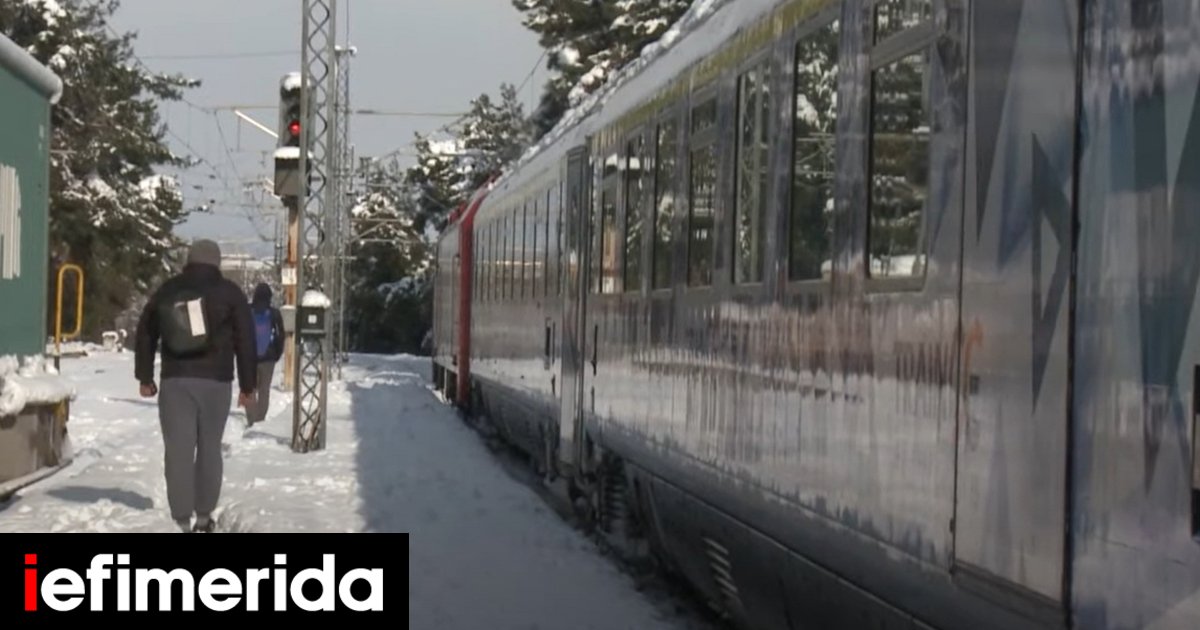 Χιονιάς 2022: Τι πρέπει να κάνουν οι επιβάτες της Hellenic Train που είχαν εγκλωβιστεί και δεν ...