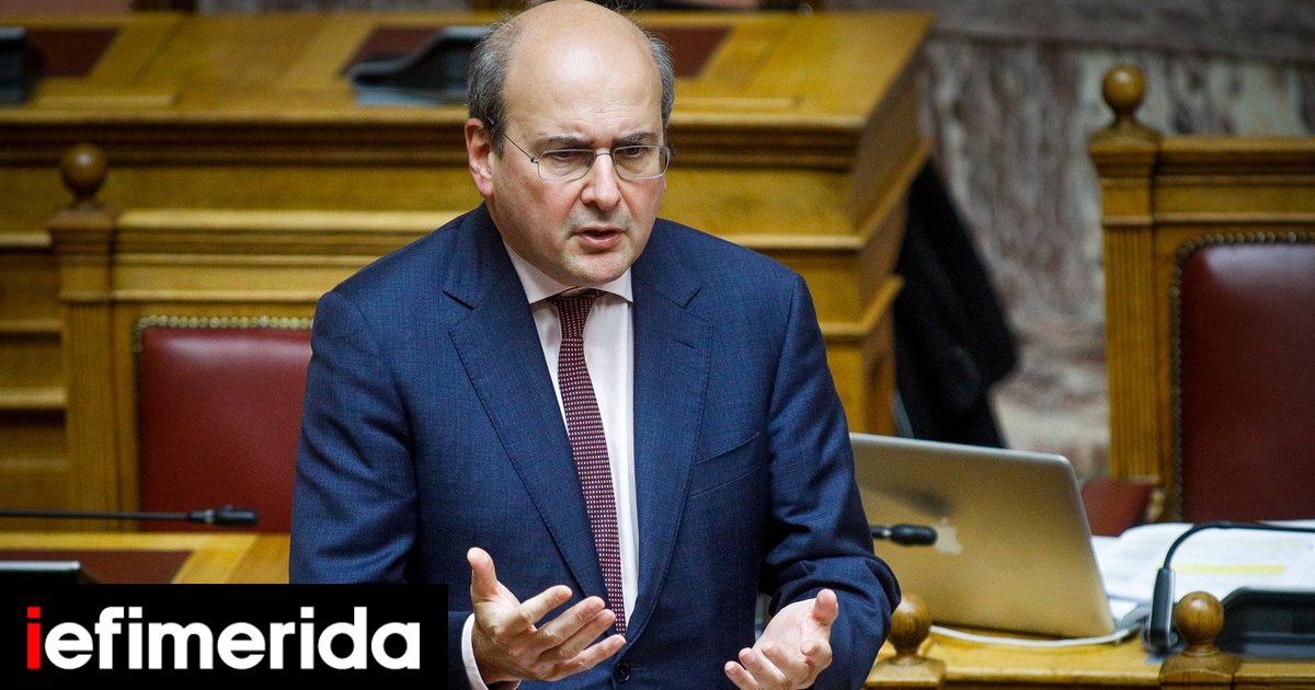 Χατζηδάκης: Στην καταστροφολογία της Αντιπολίτευσης για την οικονομία ...