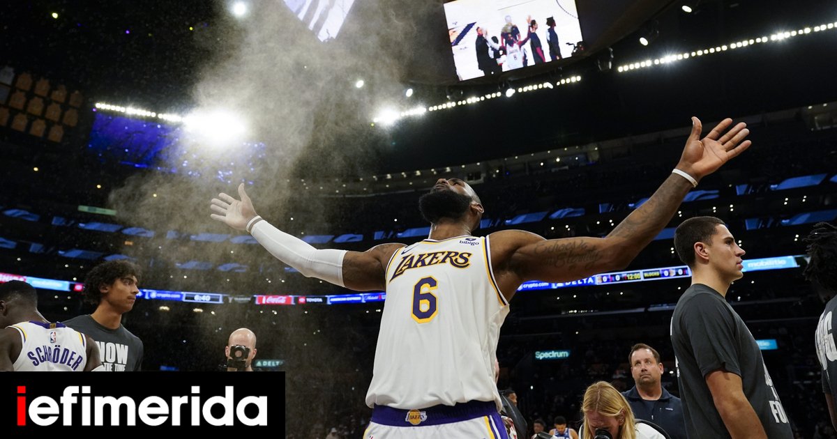 NBA: Έγραψε Ιστορία ο Λεμπρόν Τζέιμς -Ο δεύτερος παίκτης στα χρονικά που ξεπερνά τους 38.000 ...