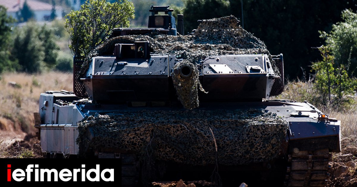 Η Ουκρανία ζητάει από την Ελλάδα να την ενισχύσει με άρματα μάχης Leopard 2 - iefimerida.gr