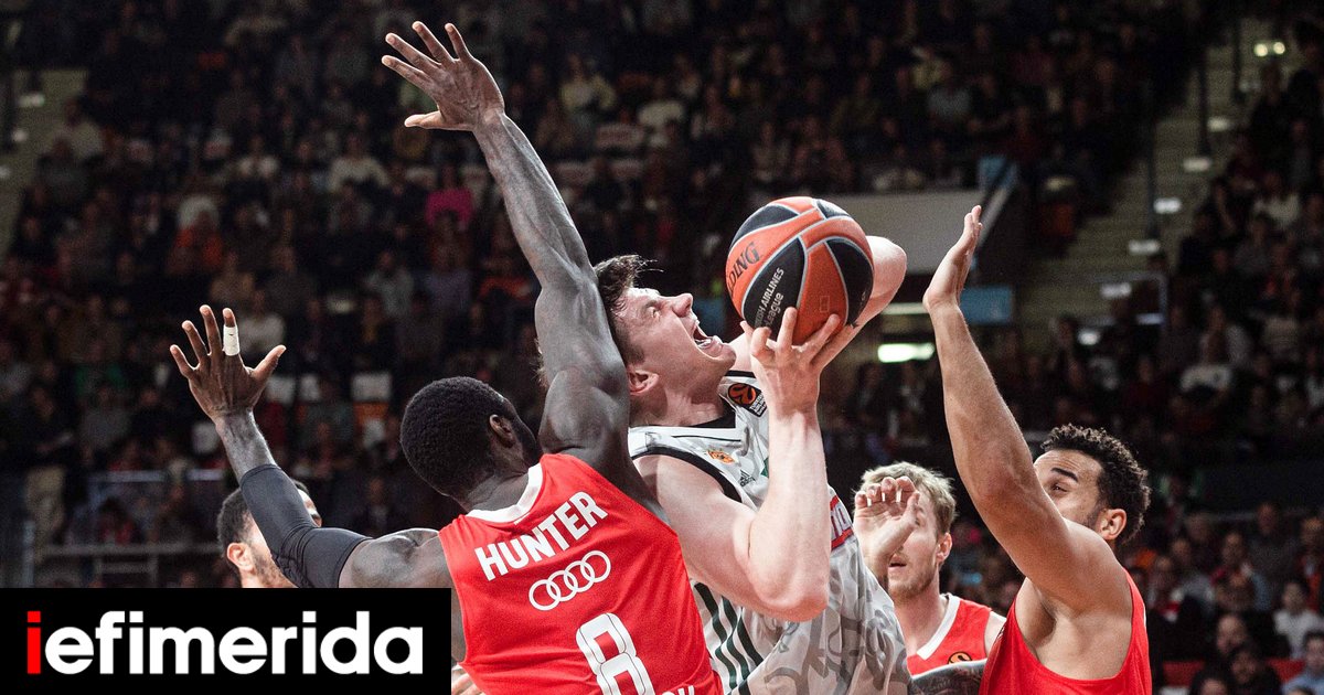 Euroleague: Τραγικός ο Παναθηναϊκός στο Μόναχο, ήττα με κάτω τα χέρια ...