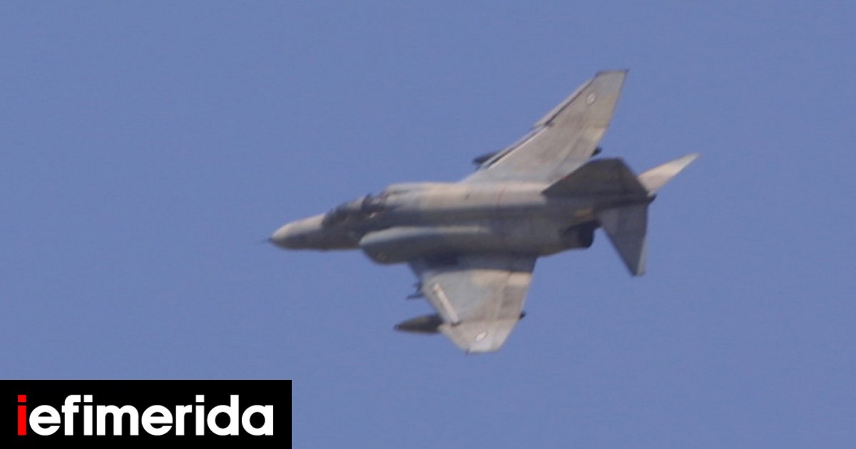 Πτώση Phantom στην Ανδραβίδα: Ασαφές αν οι δύο χειριστές πρόλαβαν να το ...