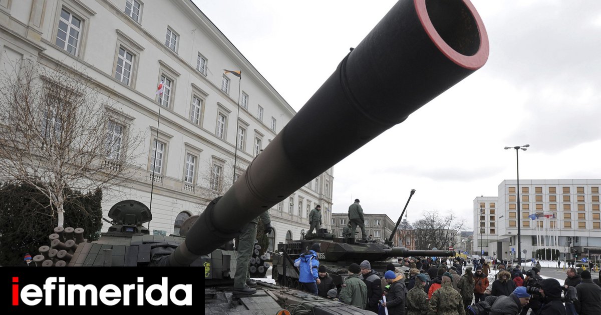 Πολωνία: Θα στείλει 60 εκσυγχρονισμένα άρματα μάχης στην Ουκρανία -Μαζί με τα Leopard ...