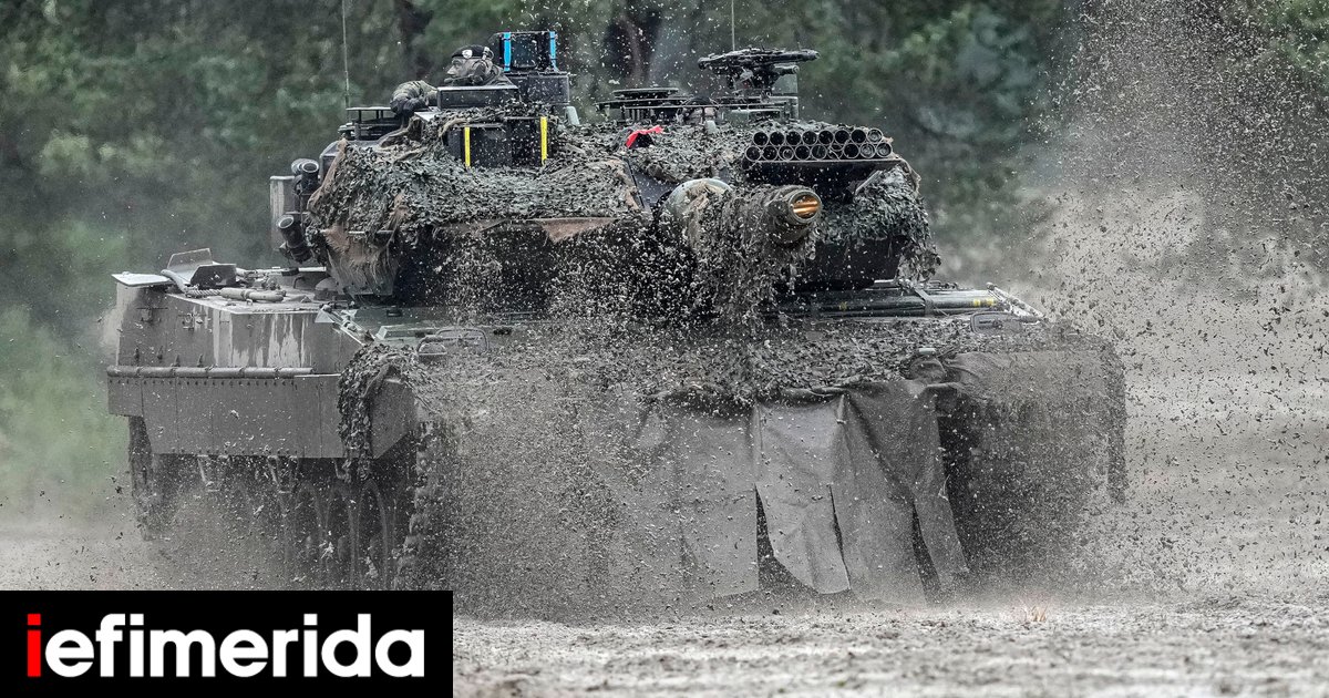 Δανία: Τα 10 πρώτα άρματα μάχης Leopard 1 έφθασαν στην Ουκρανία - iefimerida.gr