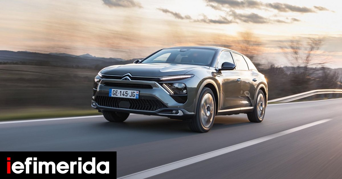 Νέο Citroen C5 X με 180 ίππους και κατανάλωση μόνο 1,2 λτ./100 χλμ. - iefimerida.gr