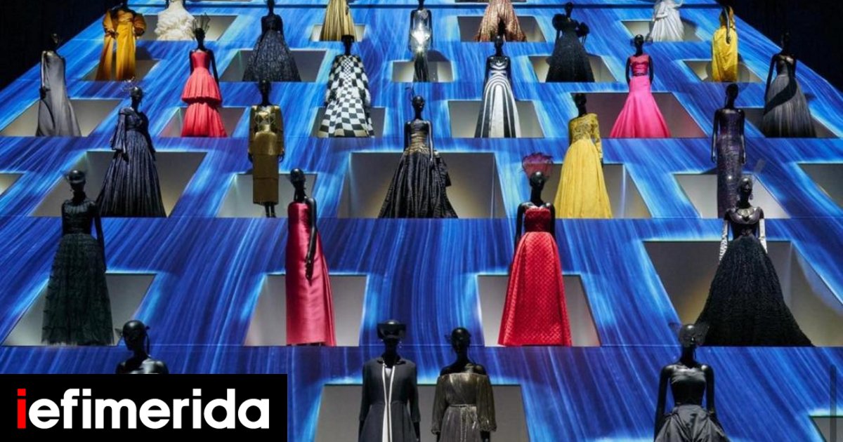 Mέσα στη θρυλική έκθεση του οίκου Dior στο Τόκιο -Φινέτσα, υψηλή ...