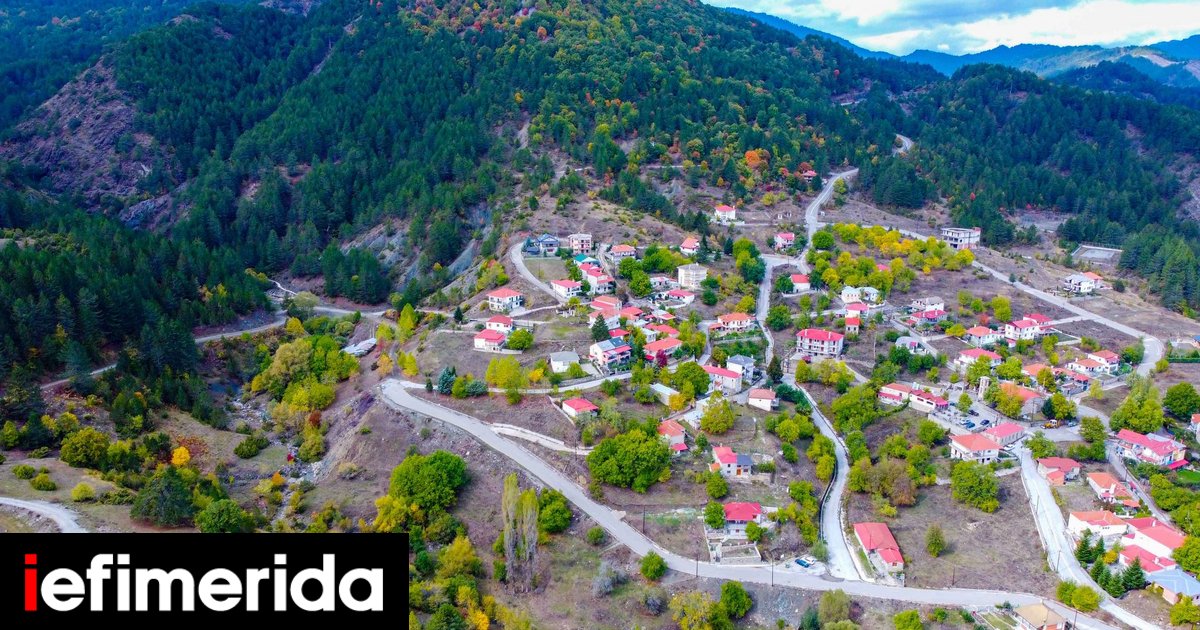 Μεσολούρι, το εκπληκτικό χωριό των Γρεβενών με τους υπέροχους ...