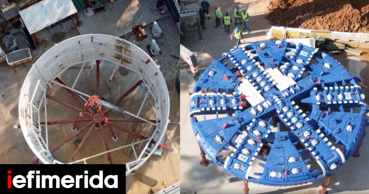Μετρό-Γραμμή 4: Πλάνα από τον πρώτο μετροπόντικα στην Αθήνα λίγο πριν ...
