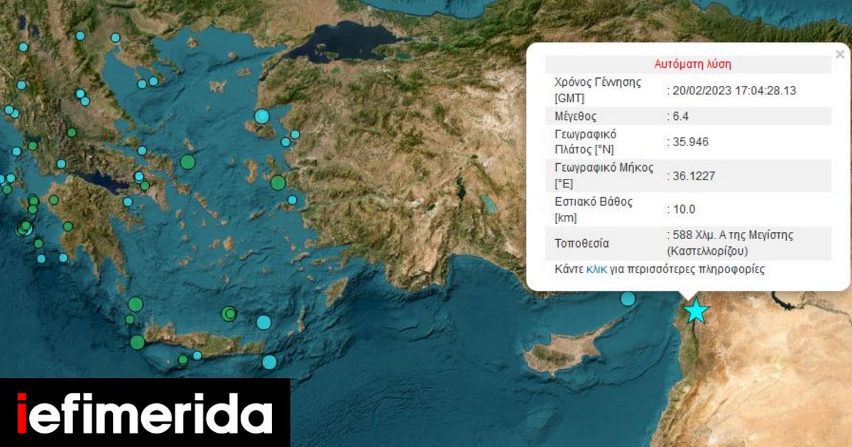 Νέοι ισχυροί σεισμοί στην Τουρκία: 6,4 και 5,8 Ρίχτερ στα σύνορα με τη ...