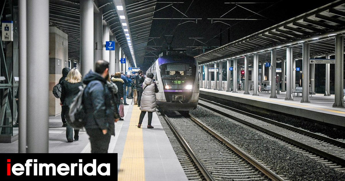 Έφυγε το πρώτο τρένο για Χαλκίδα, ξεκίνησε ο προαστιακός -Στις ράγες ...