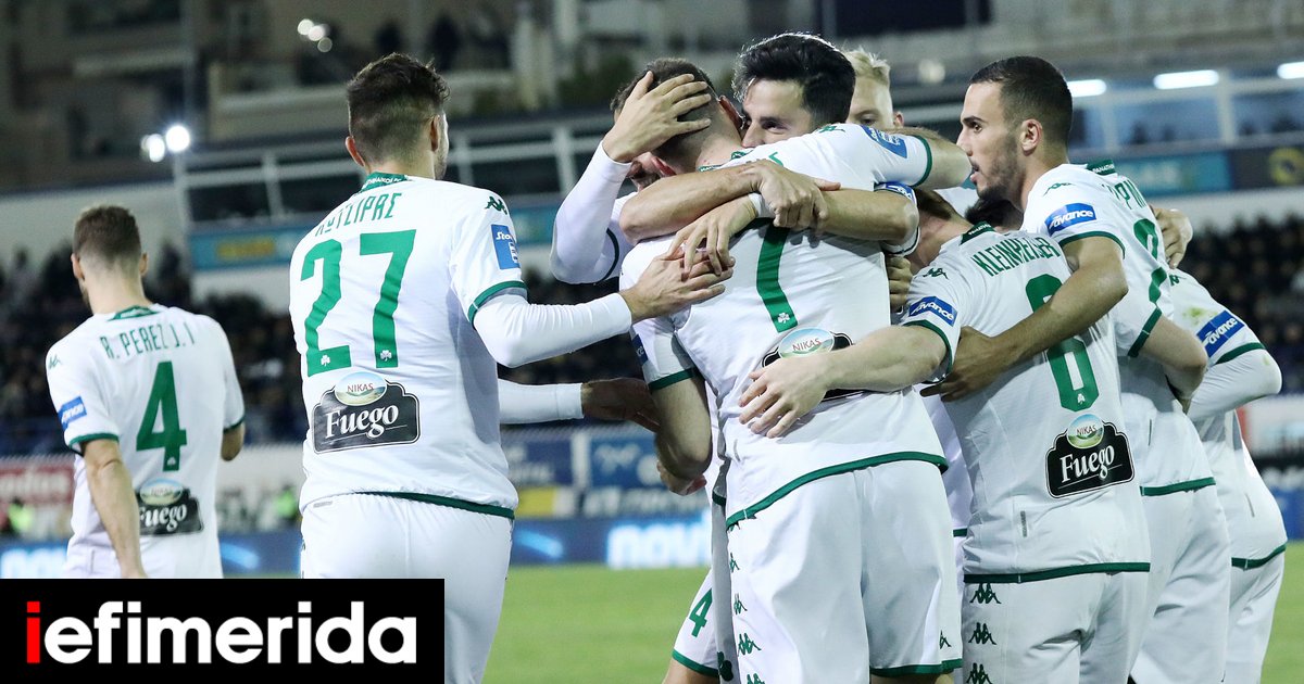 Super League: Μπαίνει πρώτος στα πλέι οφ ο Παναθηναϊκός, πέρασε με 2-0 ...