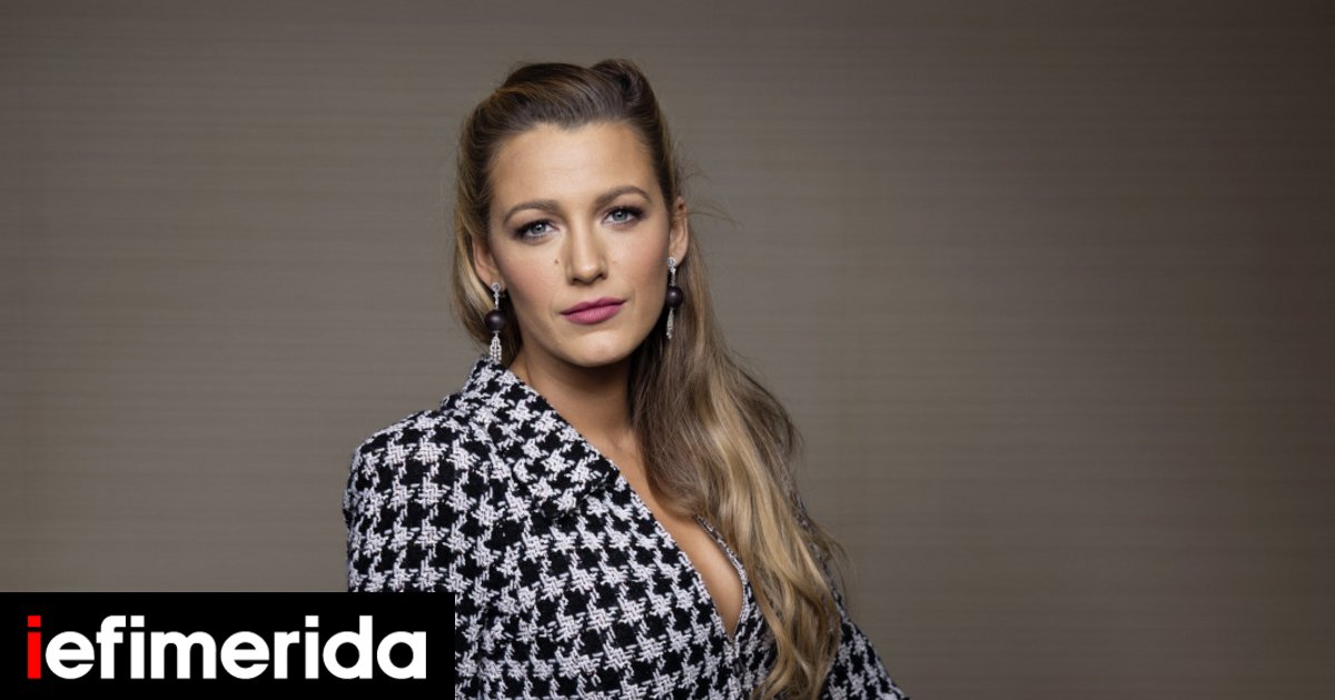 Η πρώτη δημόσια εμφάνιση της Μπλέικ Λάιβλι μετά τη γέννηση του τέταρτου ...