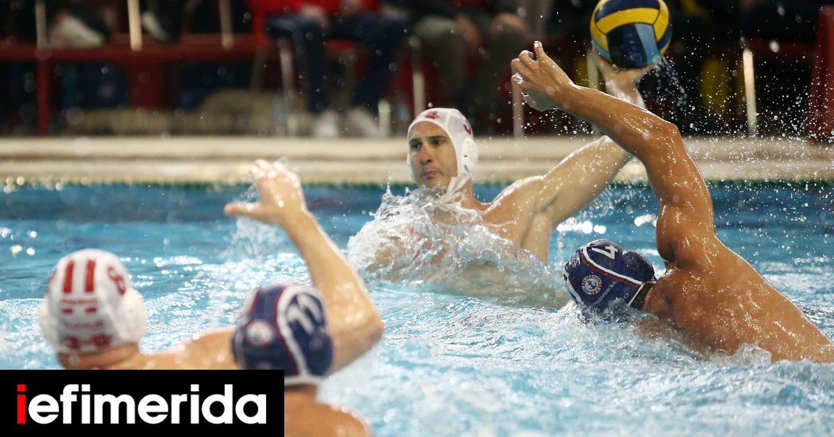 Πόλο: Πρώτος και καλύτερος στα πλέι οφ ο Ολυμπιακός, 15-8 τη ...