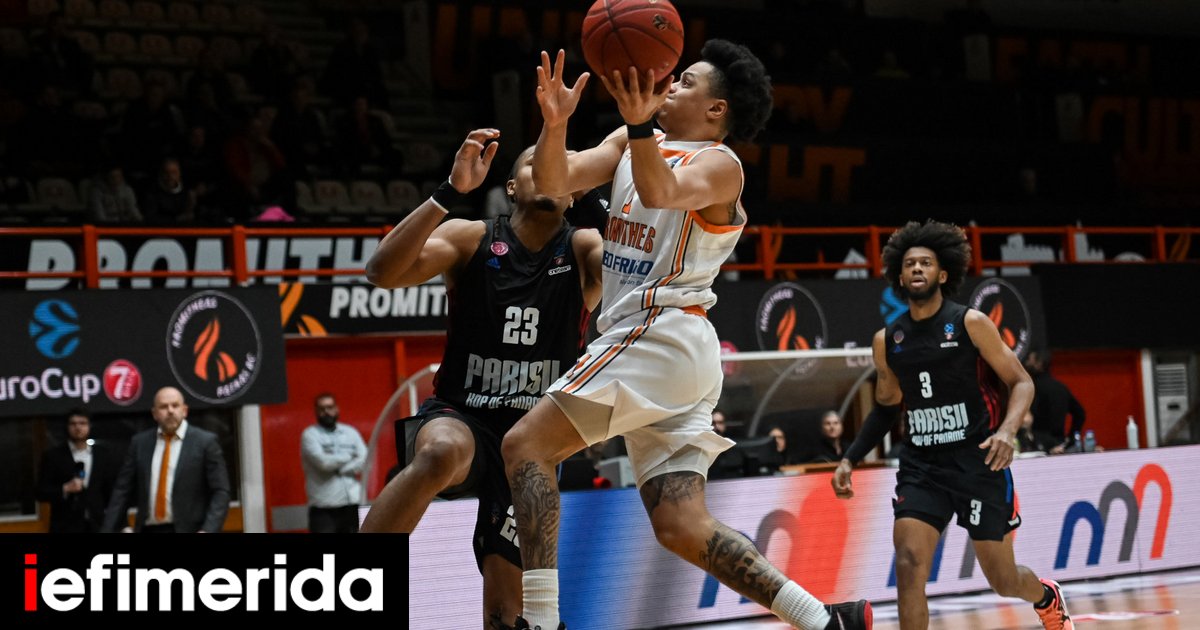 EuroCup: Με ήρωα Κάουαν «κλείδωσε» το πλεονέκτημα ο Προμηθέας, 84-81 την Παρί - iefimerida.gr