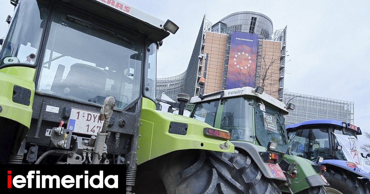 Διαμαρτυρία αγροτών στο Βέλγιο -Ξεκίνησαν πάνω από 2.500 τρακτέρ για το ...