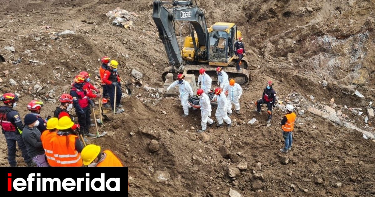 Ισημερινός: 49 νεκροί από κατολίσθηση -39 άνθρωποι αγνοούνται - iefimerida.gr