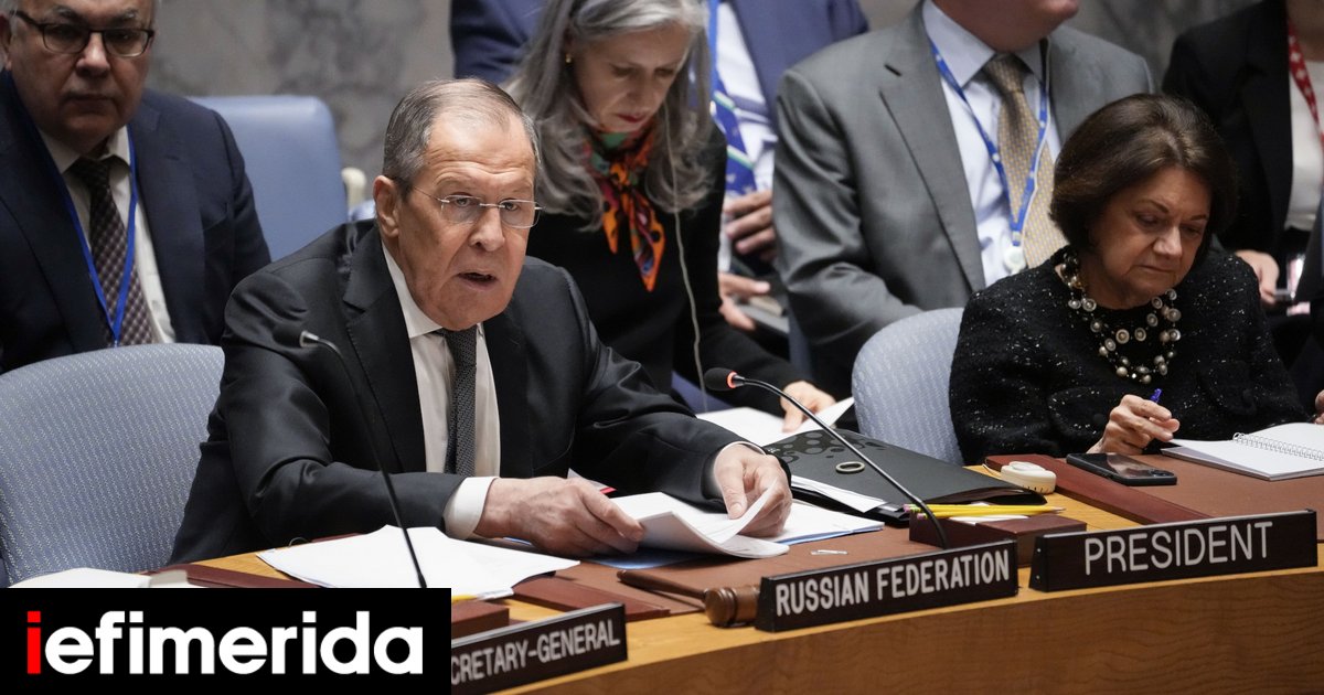 Ο Λαβρόφ πρόεδρος σε συνεδρίαση του Συμβ. Ασφαλείας του ΟΗΕ -«Πυρά ...