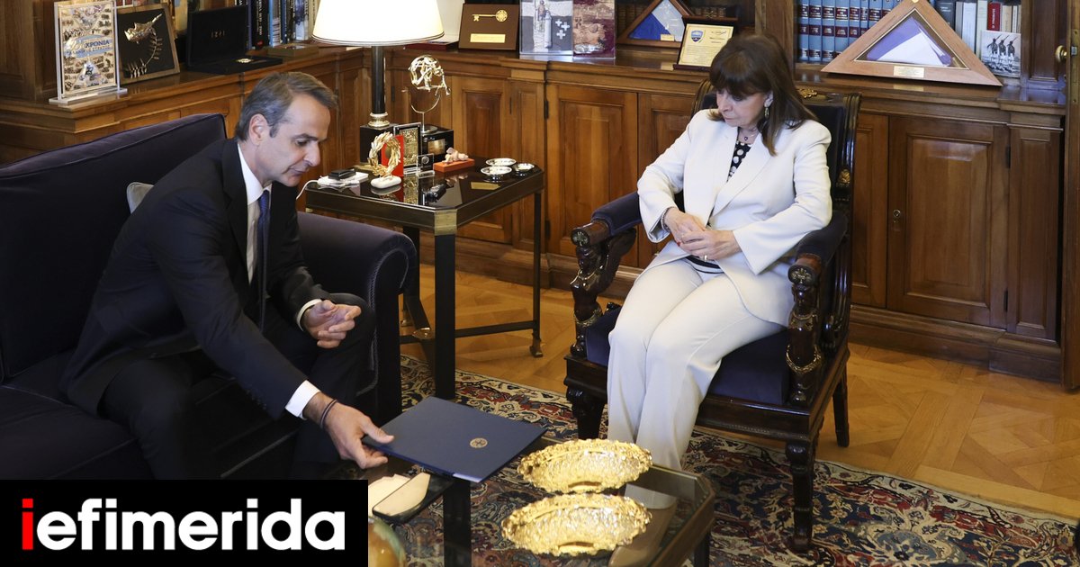 Οσα έγιναν στο προεδρικό Μέγαρο: Ο διάλογος Μητσοτάκη-Σακελλαροπούλου ...