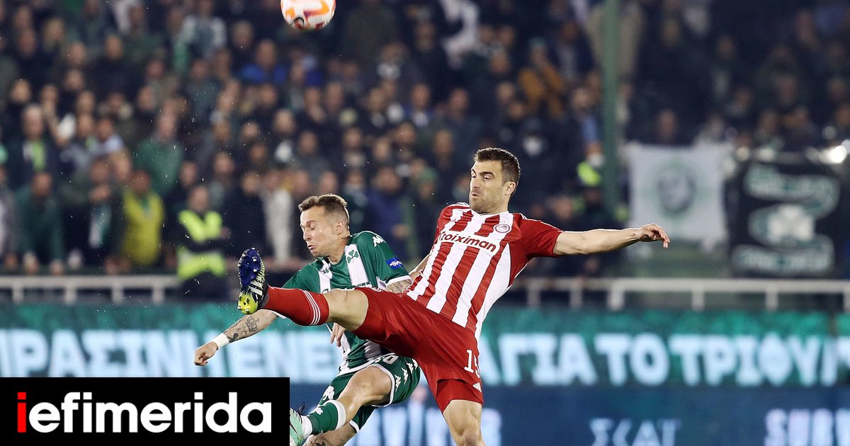 Παναθηναϊκός-Ολυμπιακός: LIVE το ντέρμπι «αιωνίων» για τα πλέι οφ της ...
