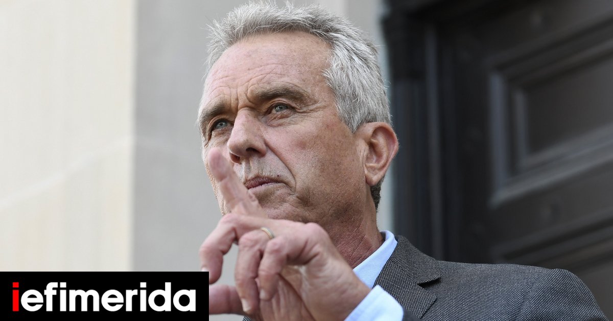 ΗΠΑ: Υποψήφιος για την προεδρία ο αντιεμβολιαστής Ρόμπερτ Φ. Κένεντι ...