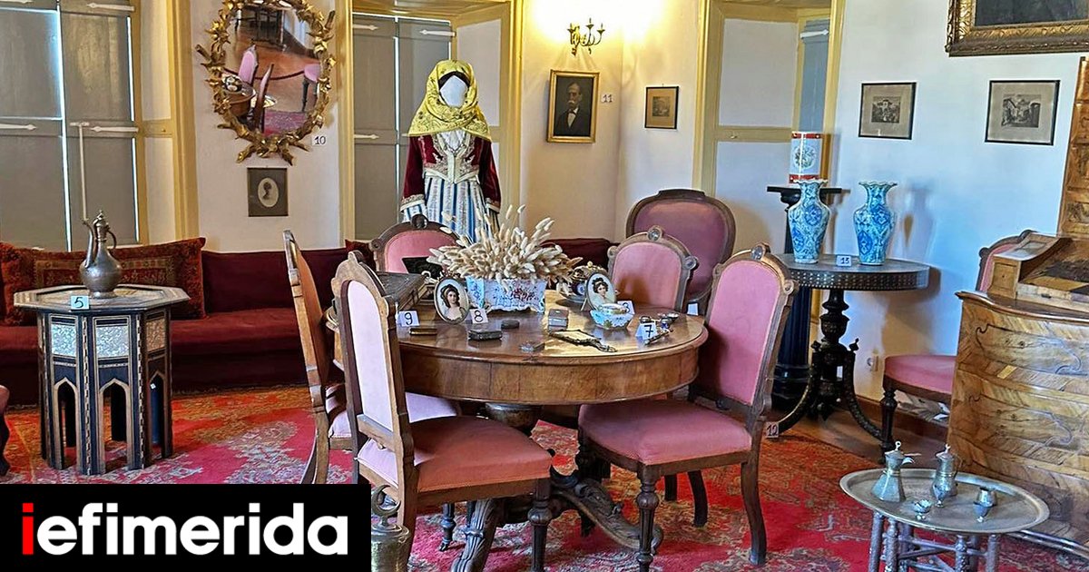 Μέσα στο αρχοντικό της Μπουμπουλίνας στις Σπέτσες -Ένα σπίτι 300 ετών ...