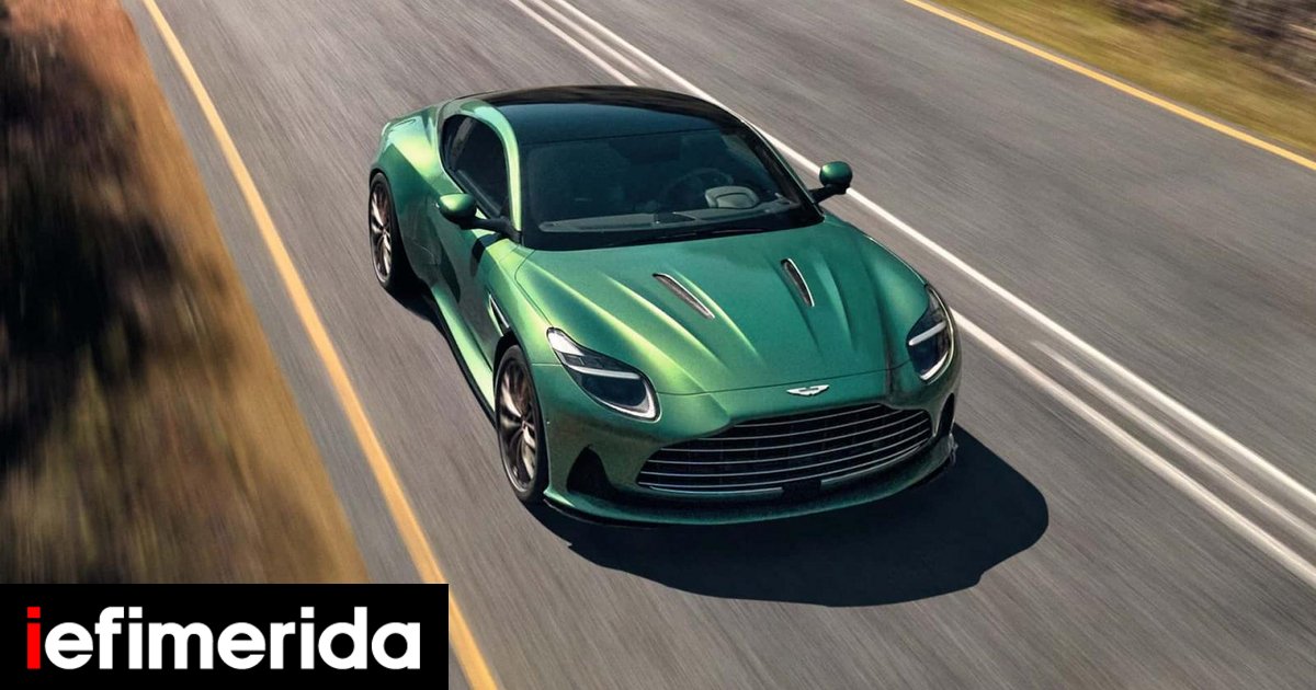 Η Aston Martin παρουσιάζει το νέο της «κόσμημα»: Αυτή είναι η DB12 των ...