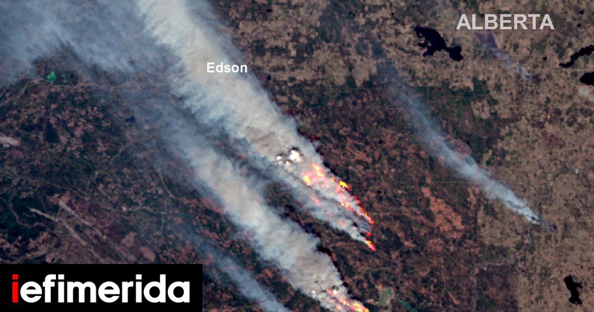 Καναδάς: Σε κατάσταση εκτάκτου ανάγκης η Αλμπέρτα από δασικές πυρκαγιές ...