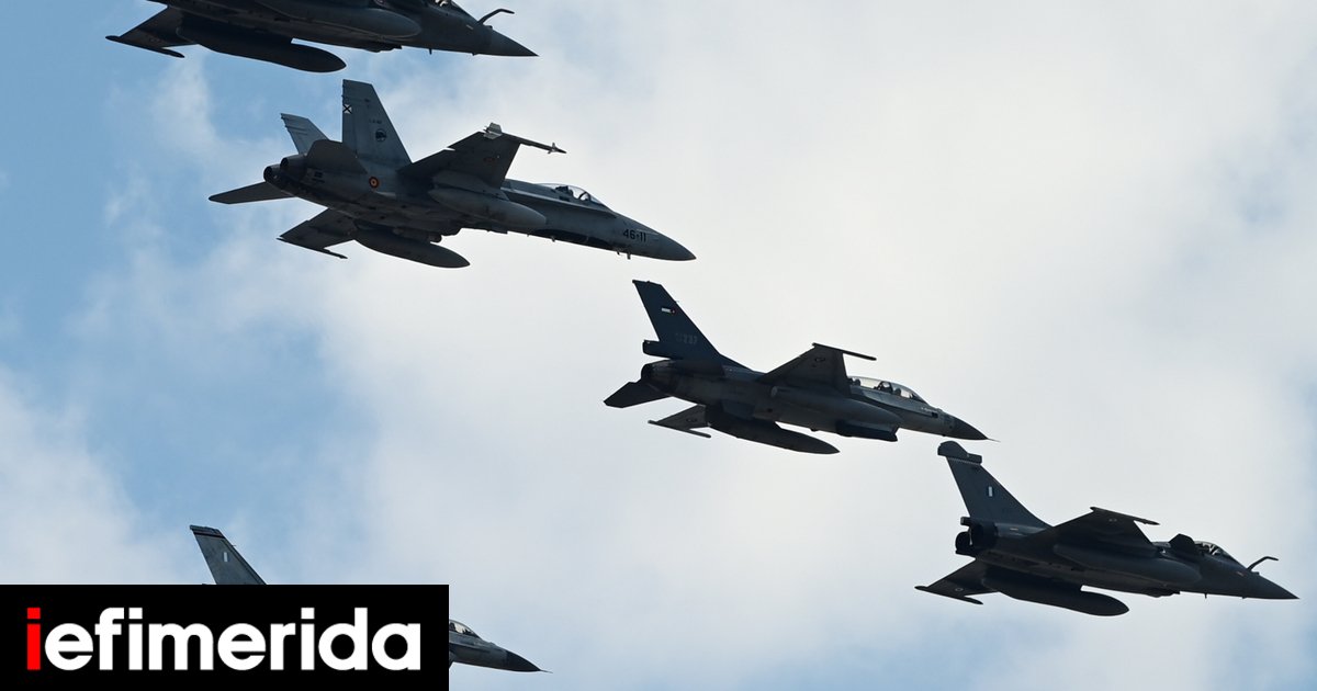 Ουκρανία: Δεν αναμένει να παραλάβει αυτή τη χρονιά μαχητικά F-16 - iefimerida.gr