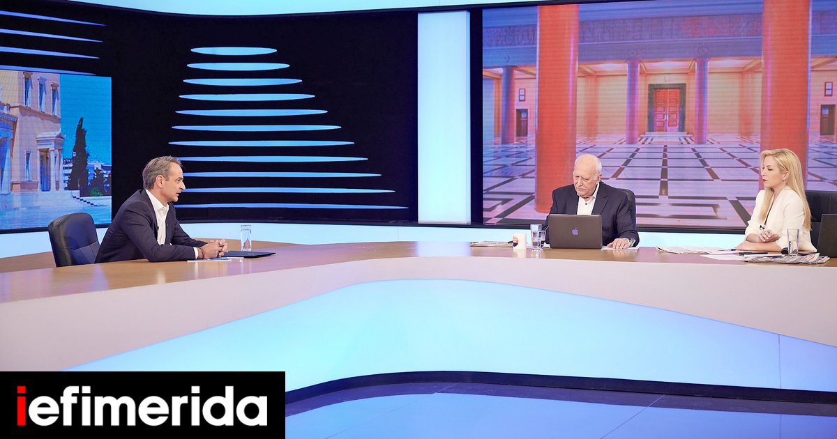 Μητσοτάκης στον ANT1: Το ΠΑΣΟΚ είναι πιο κοντά στον ΣΥΡΙΖΑ -Debate με ...