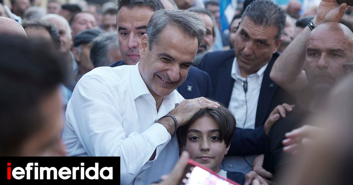 Η μαντινάδα Μητσοτάκη στην Κρήτη για τις εκλογές: «Απ' την πατρίδα μου ...