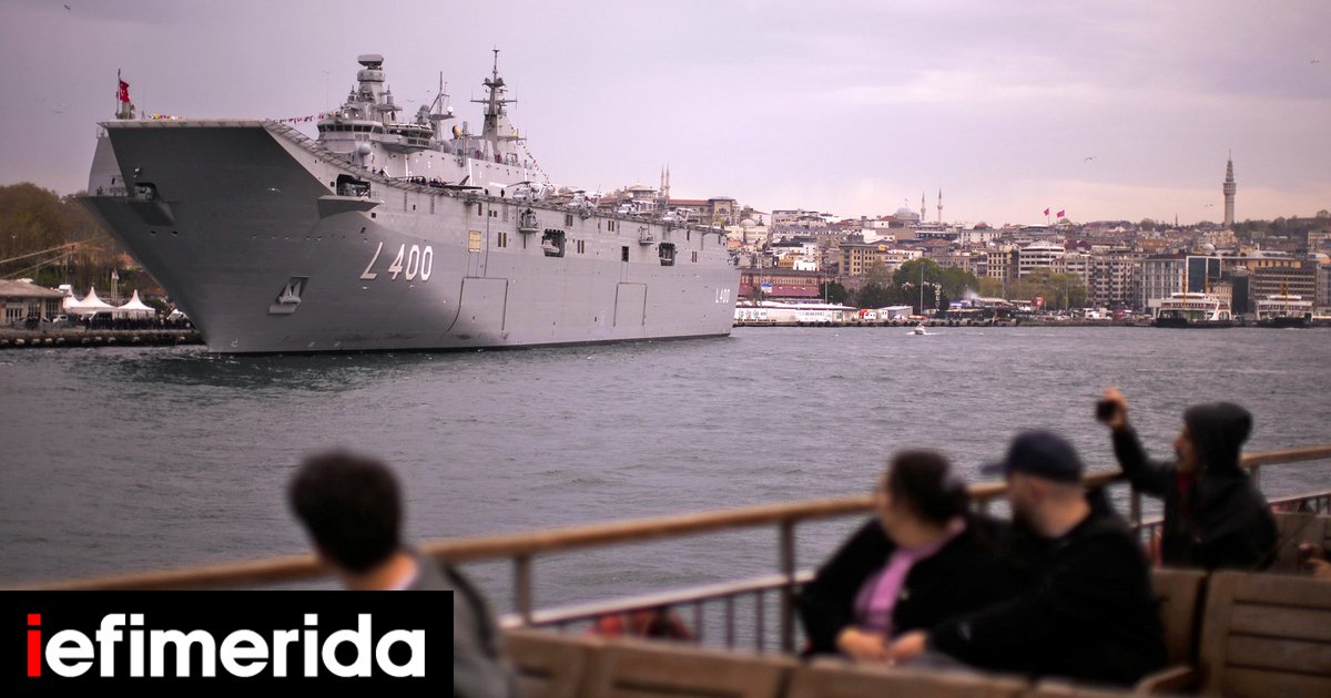 Στην προεκλογική μάχη Ερντογάν και το αεροπλανοφόρο Anadolu -Έδεσε στη ...