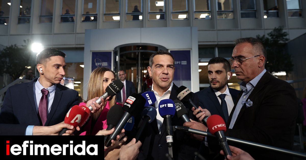Τσίπρας για debate: «Γκολ δεν θα μπει στο ντιμπέιτ, θα μπει στο άλλο ...