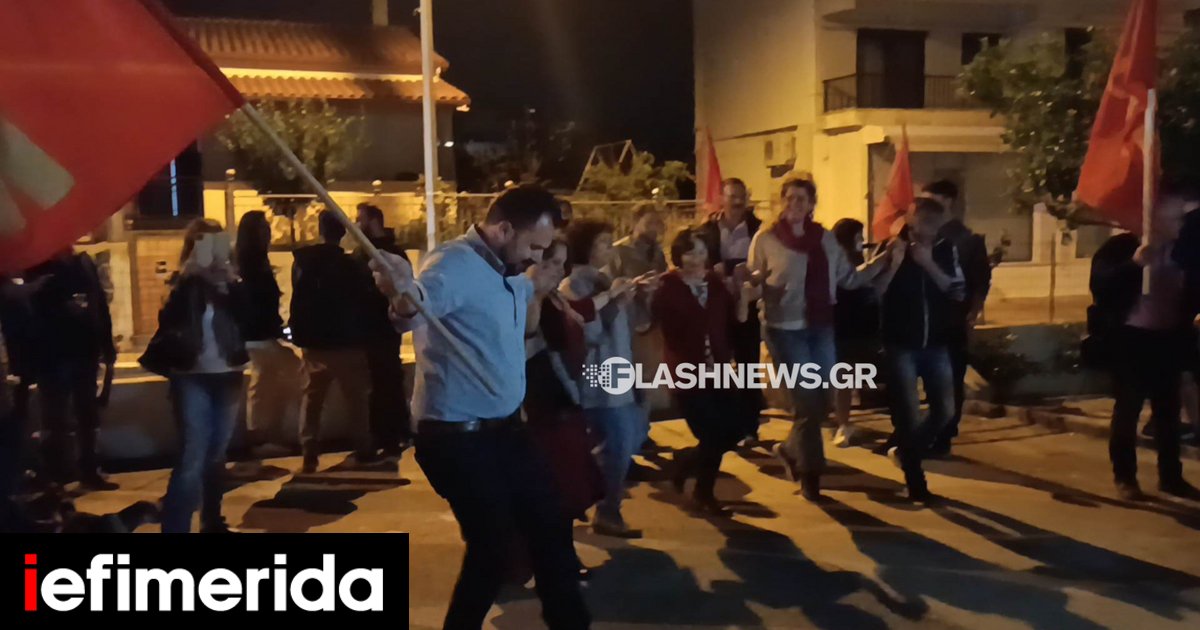 Εκλογές 2023: Οι ψηφοφόροι του ΚΚΕ στα Χανιά έστησαν τρικούβερτο γλέντι ...