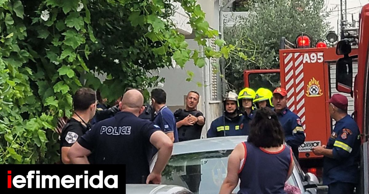 Σοκ στη Λάρισα: Ανδρας αυτοπυρπολήθηκε, έπεσε στο κενό και καρφώθηκε σε ...