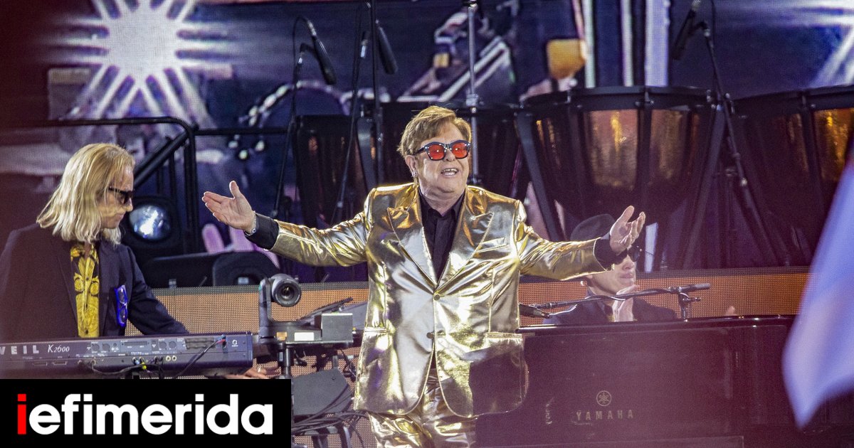 Ιστορική συναυλία του Έλτον Τζον στο Γκλάστονμπερι -Η αφιέρωση όλο ...