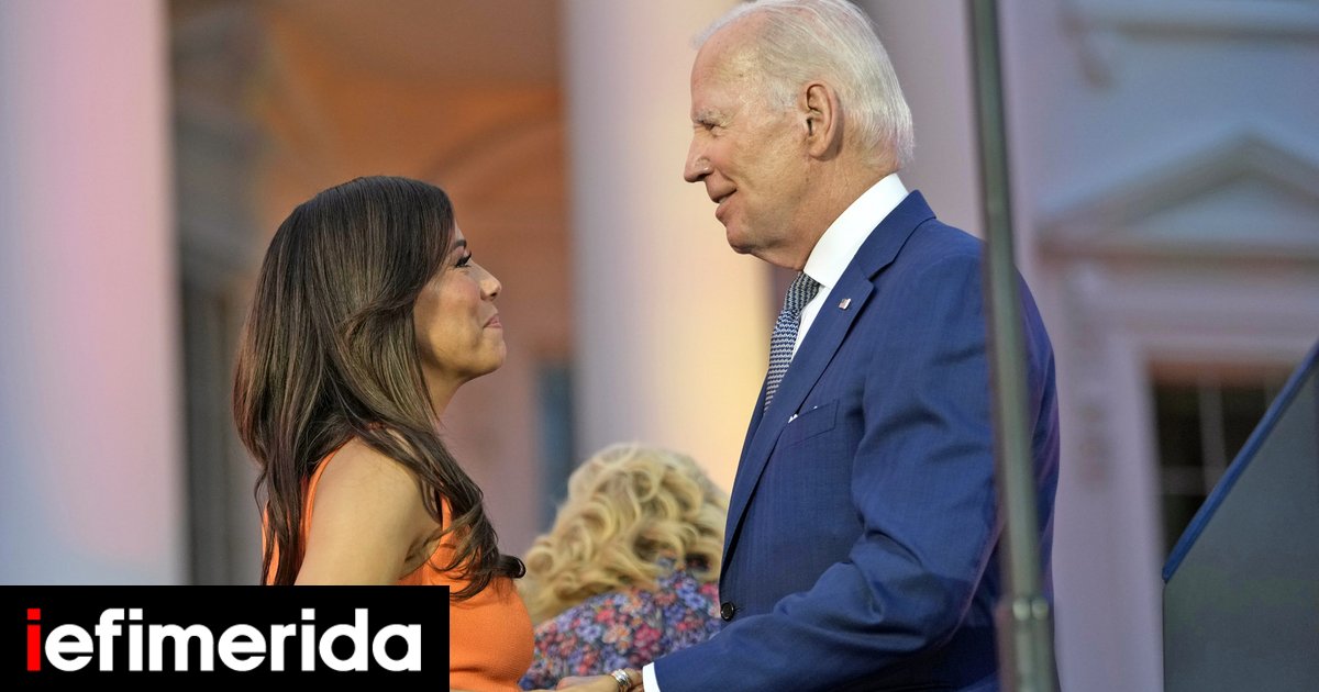 Η κίνηση του Τζο Μπάιντεν στην Εύα Λονγκόρια που δεν άρεσε, βροχή τα ...