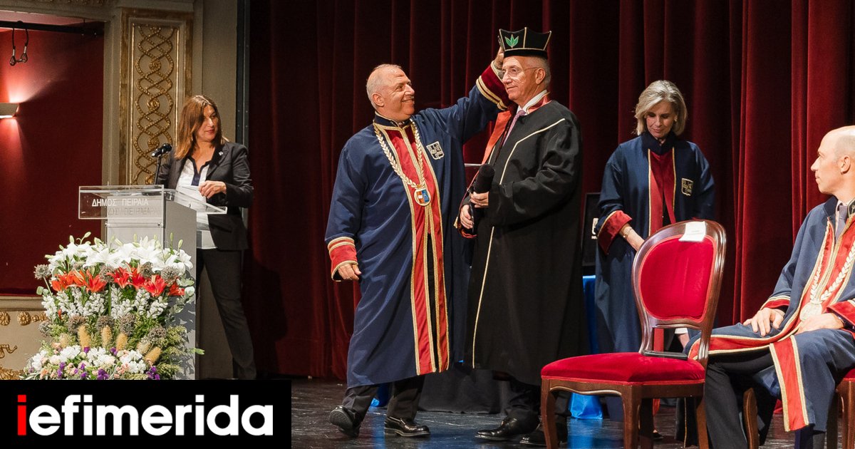 Μιχάλης Τσαμάζ: Αναγορεύτηκε επίτιμος διδάκτορας του Πανεπιστημίου ...