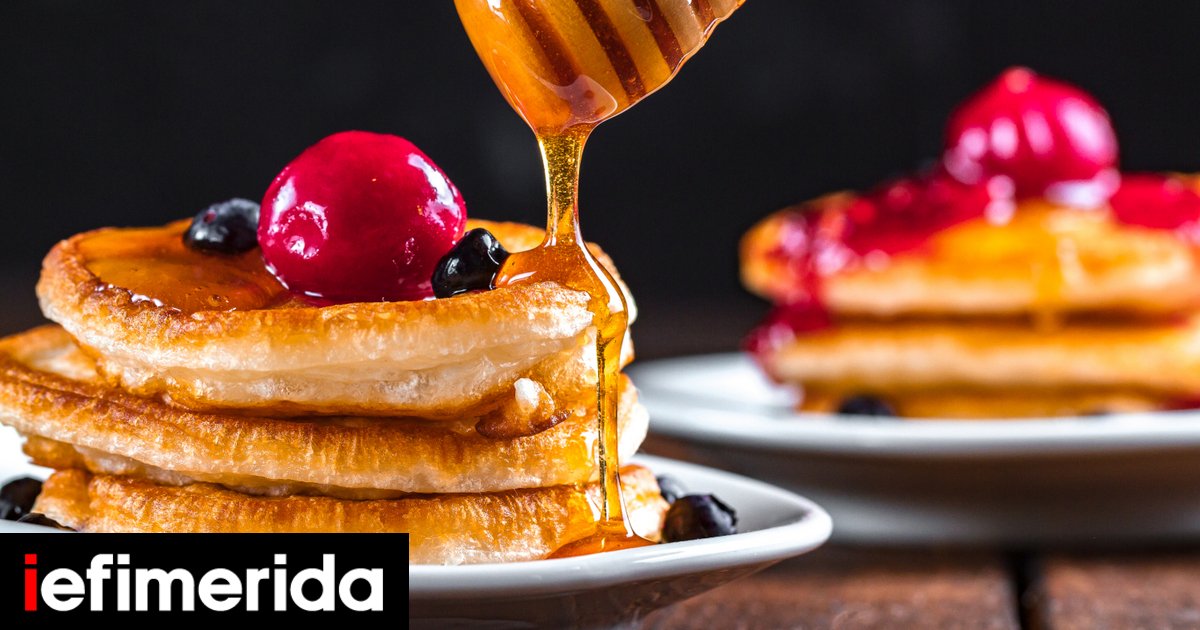 Εύκολη συνταγή για pancakes φούρνου -Αφράτα και λαχταριστά, έτοιμα σε ...