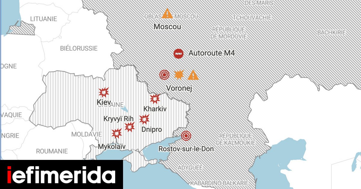 Ο χάρτης των εξελίξεων στη Ρωσία: Πού βρίσκονται οι δυνάμεις της ...