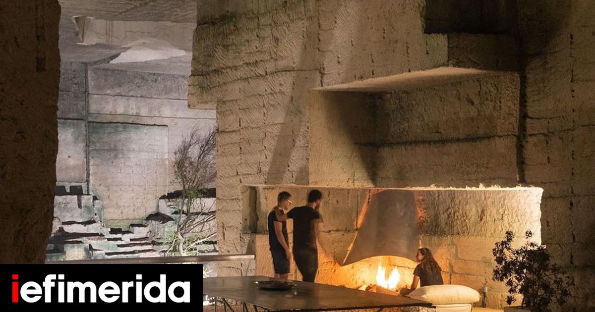 Πώς ένα εγκαταλελειμμένο λατομείο μεταμορφώθηκε στο «σπίτι της γης ...