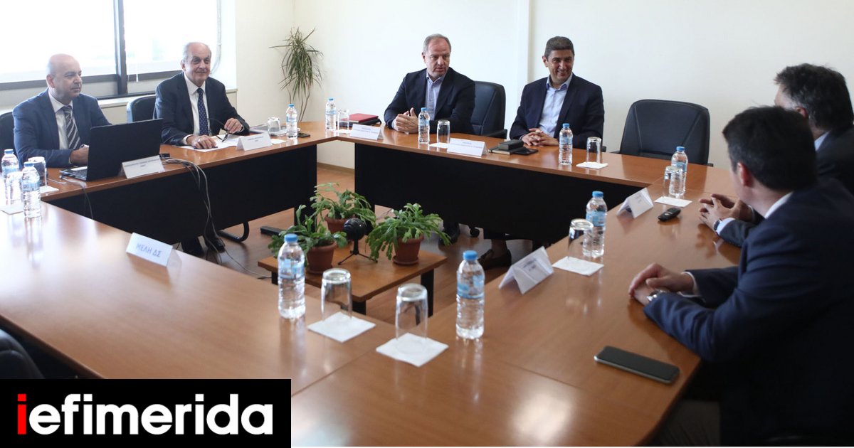 ΥΠΑΑΤ: Επίσκεψη Αυγενάκη-Σταμενίτη στον ΕΦΕΤ και στο Μπενάκειο ...