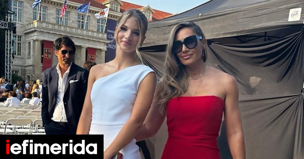 Ελένη Πετρουλάκη: Η κούκλα κόρη της τελείωσε το σχολείο και ετοιμάζεται ...