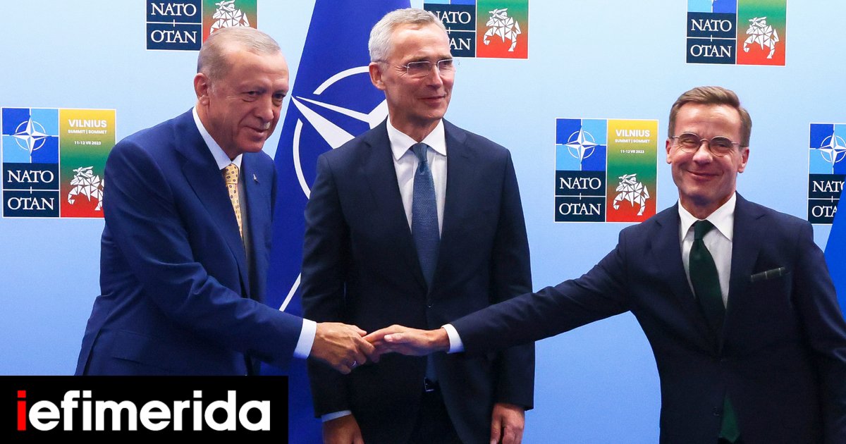 Πώς είπε το «ναι» ο Ερντογάν για την ένταξη της Σουηδίας στο ΝΑΤΟ -Τα ...