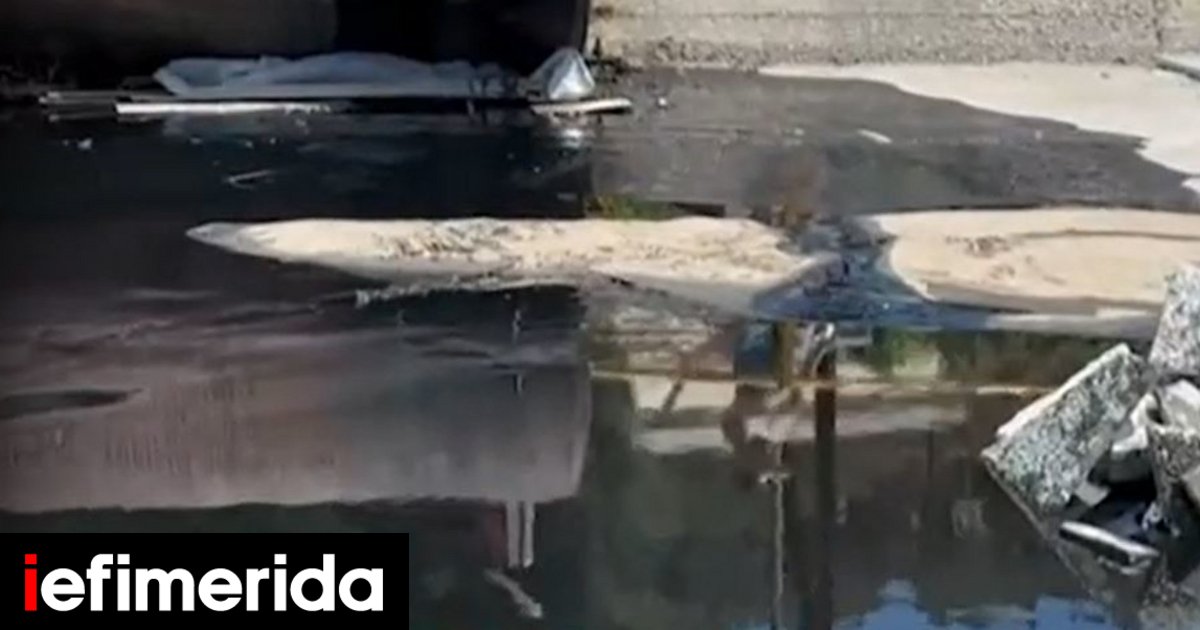 Χαλκιδική: Εσπασε βυτίο που κουβαλούσε λάδια και γέμισε τον κόλπο του ...