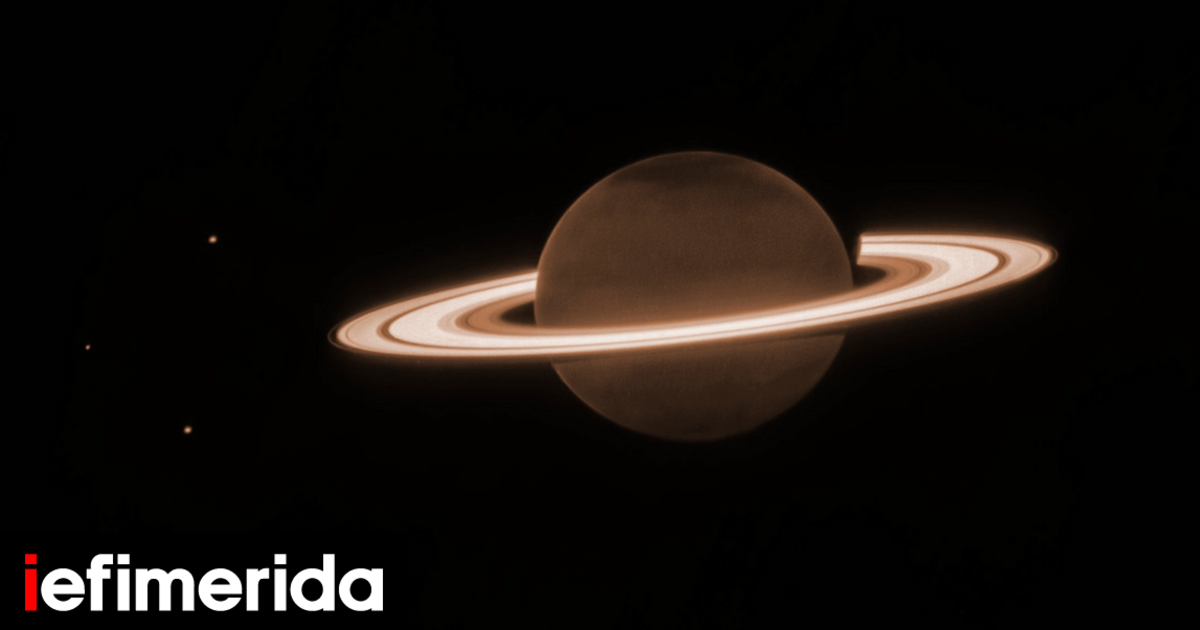 NASA: Ο Κρόνος όπως δεν τον έχουμε ξαναδεί -Η καθηλωτική φωτογραφία από ...