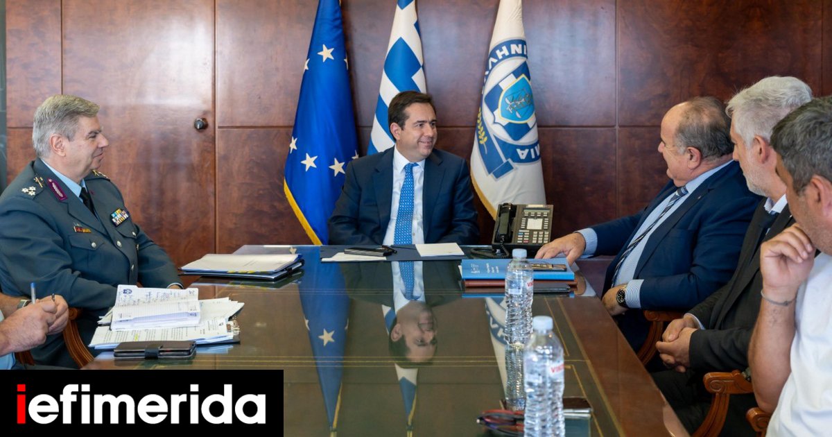 Συνάντηση Μηταράκη με αντιπροσωπεία της ΓΣΕΒΕΕ -Στο επίκεντρο η ...