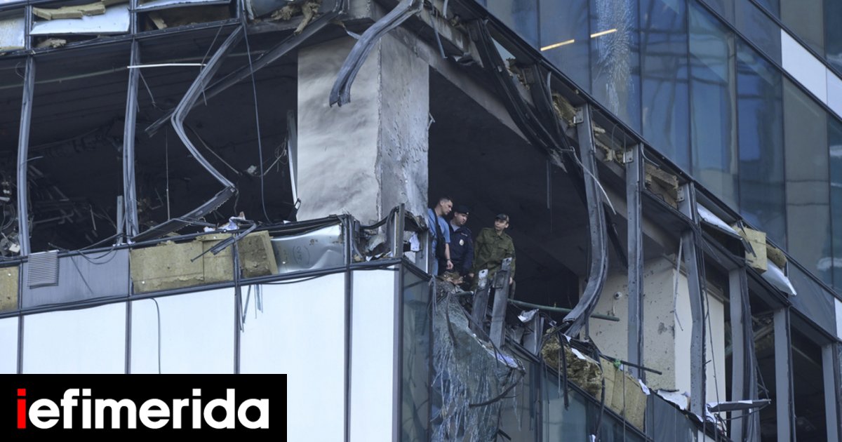 Ουκρανικά drones έπληξαν τη Μόσχα -Ενας τραυματίας, ζημιές σε κτίρια ...