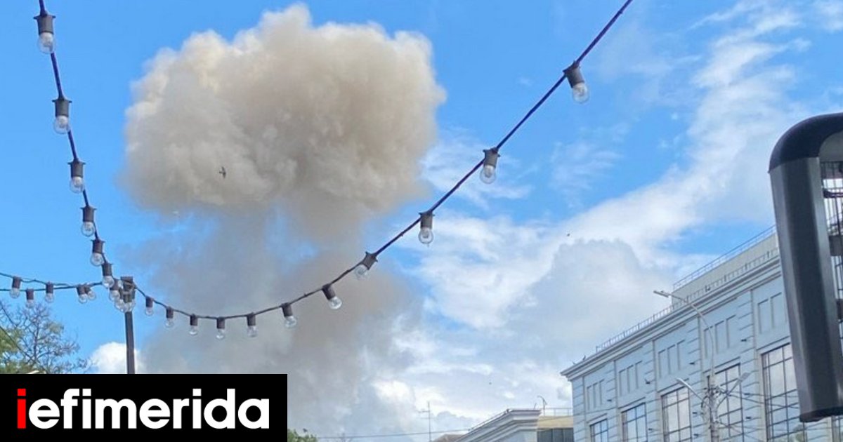 Η Ρωσία κατέρριψε δύο ουκρανικούς πυραύλους -Τα θραύσματα έπεσαν στην ...