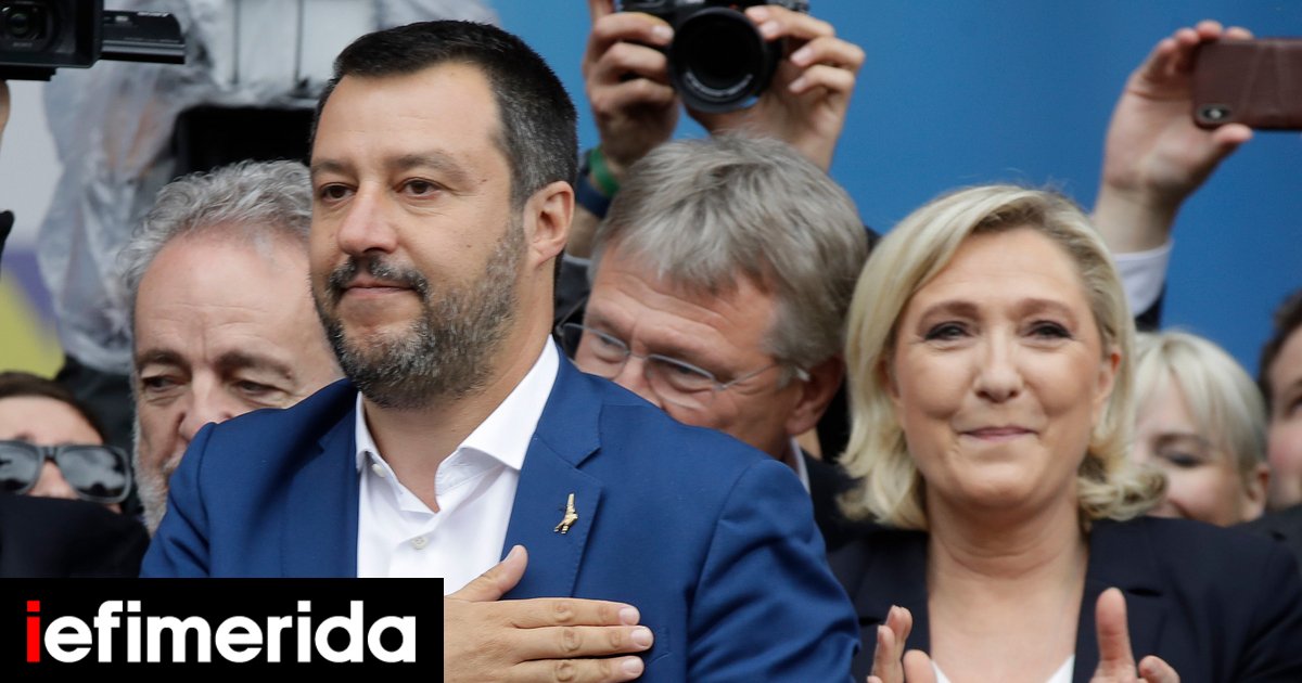 Σαλβίνι: Συνομιλία με Λεπέν ενόψει ευρωεκλογών -«Να συμπορευτούν όσοι ...