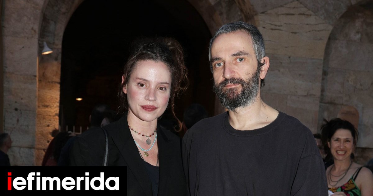 Στην Επίδαυρο ο Άρης Σερβετάλης με τη σύζυγό του Εφη Μπίρμπα -Το ...